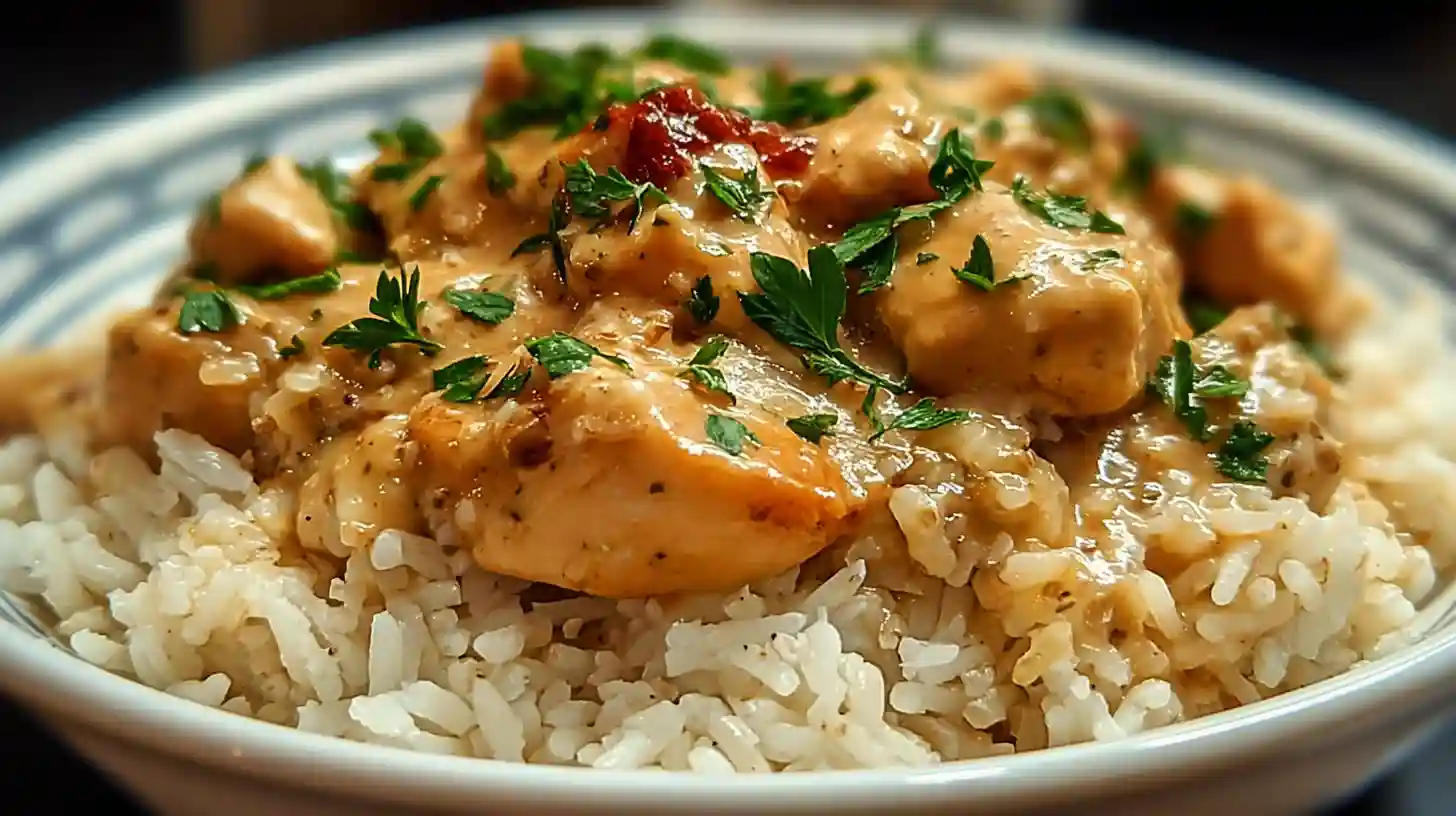 Best Smothered Chicken and Rice Recipe